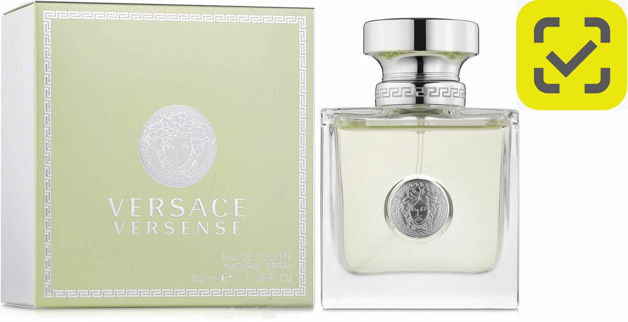 Туалетная Вода Versace Versense 50ml/Женский Парфюм Версаче Версенс 50мл (Италия)