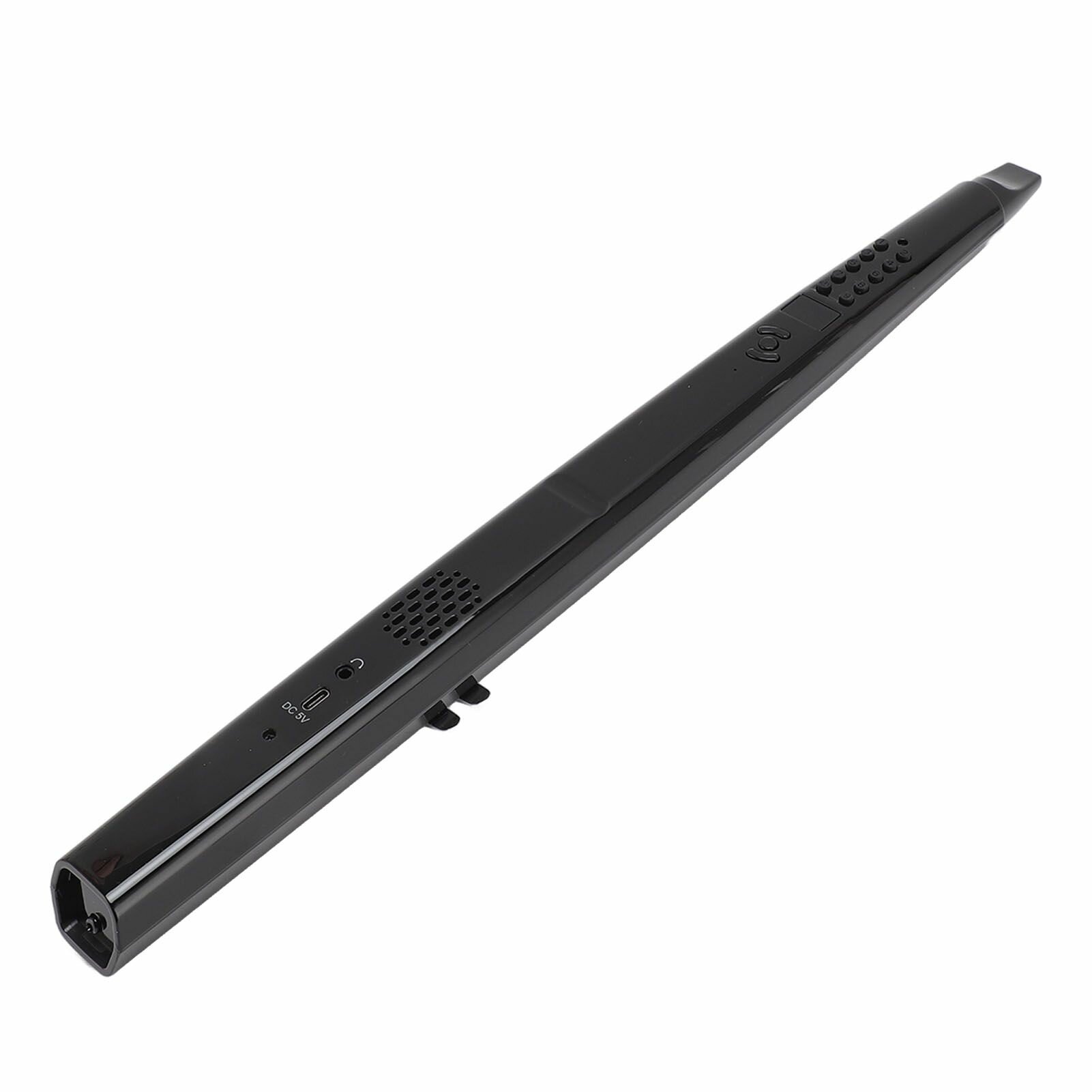 Миниатюрный MIDI электронный саксофон из пластика ABS с 13 тонами, регулируемым уровнем громкости, 3 режимами чувствительности дыхания, встроенной