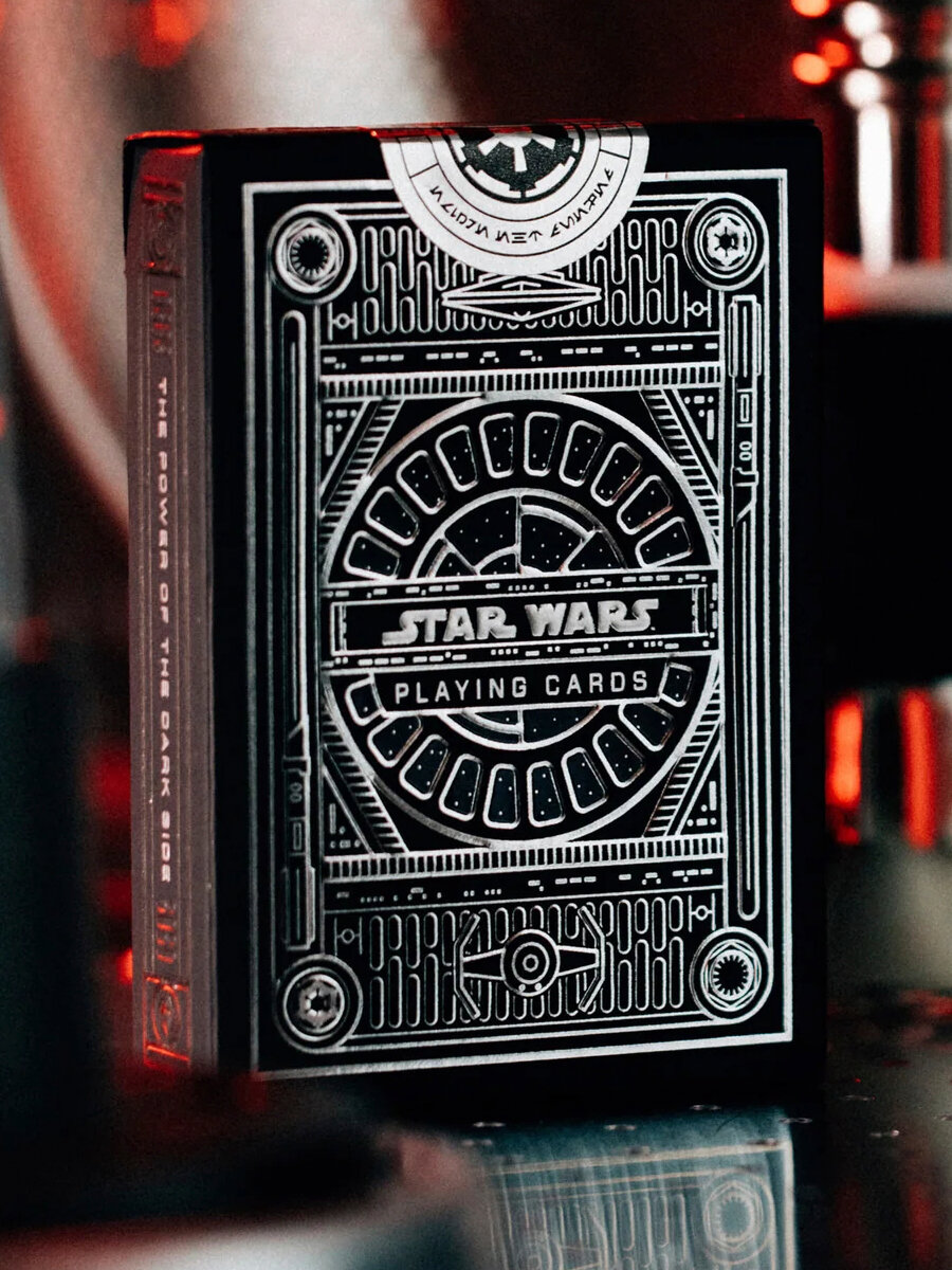 Карты Theory11 Star Wars - Silver Special Edition - the Dark Side / Звездные войны Серебряное издание Темная сторона
