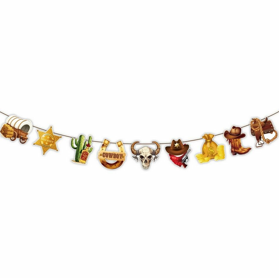 Гирлянда украшение Дикий запад Техас 200см