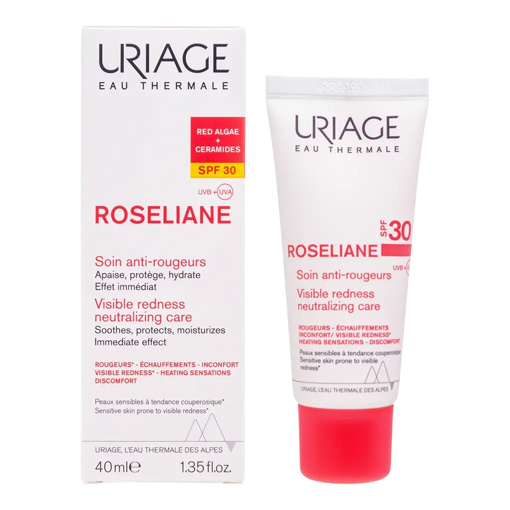 Uriage Roseliane Крем против покраснений SPF30 40 мл 1 шт