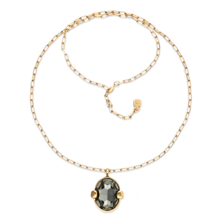 Колье, кристалл