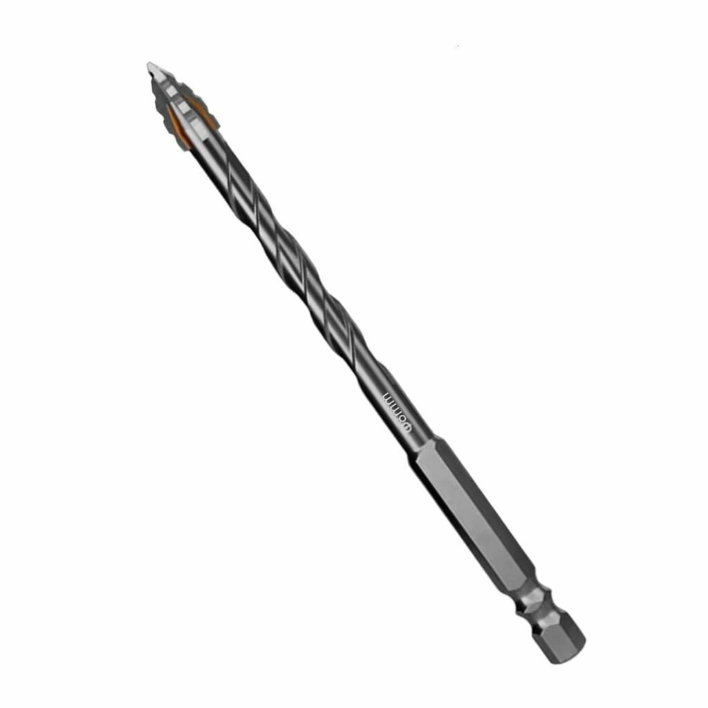Многофункциональное четырехлопастное длинное поперечное сверло-8 мм