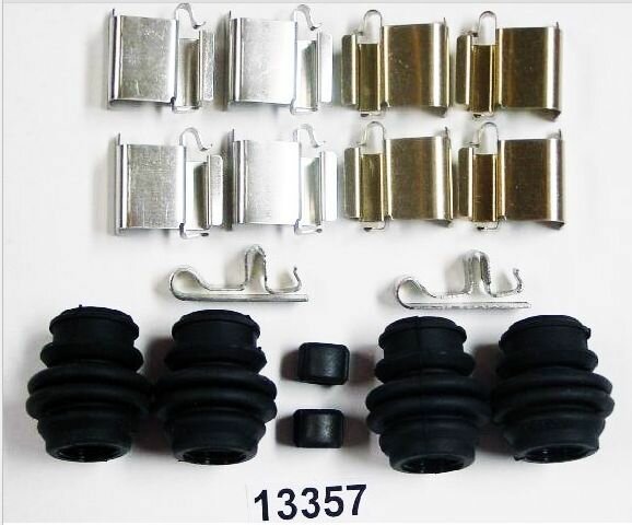 13357K BBP Комплект монтажный тормозных колодок и у плотнителей пальцев суппорта