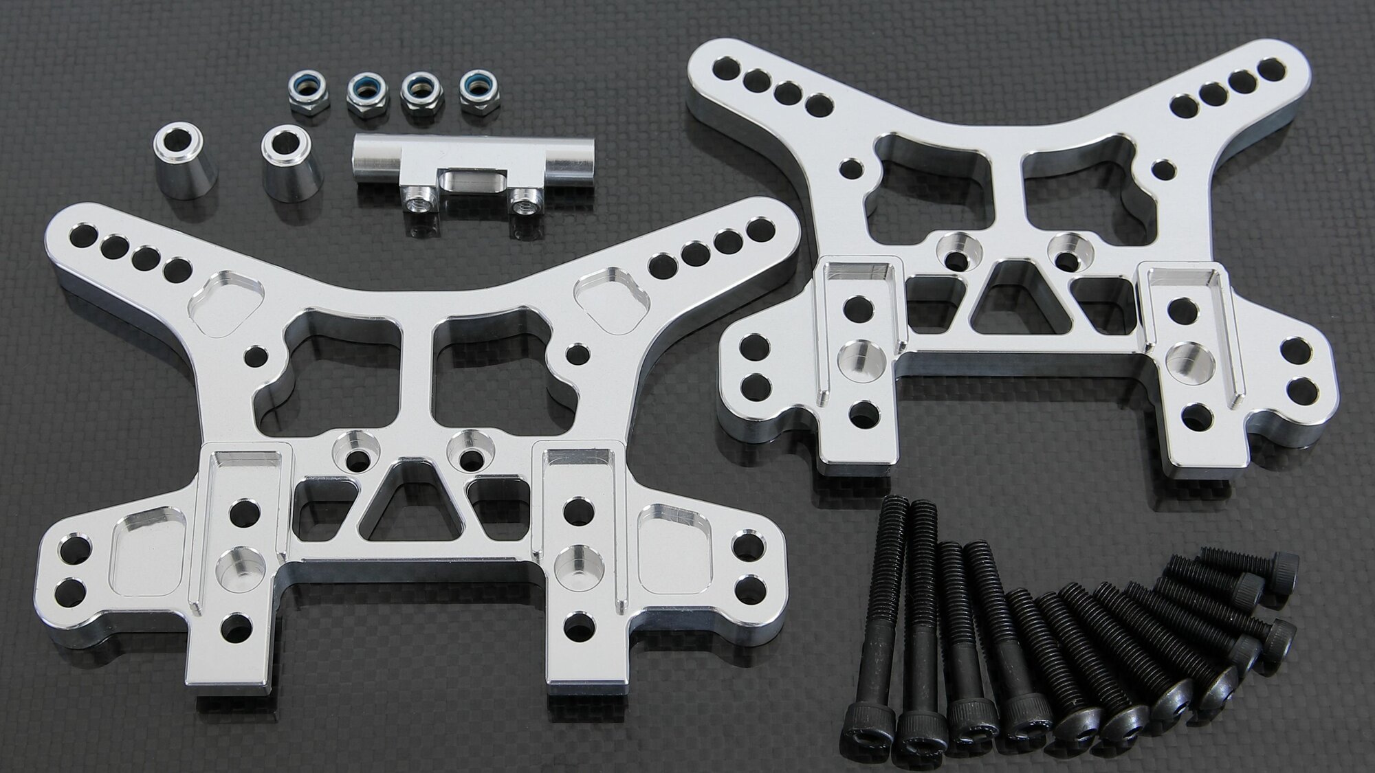 RC машина Для LOSI DBXL / DBXL-E / MTXL усиленные алюминиевые распорки амортизаторных башен (перед/зад), аксессуар