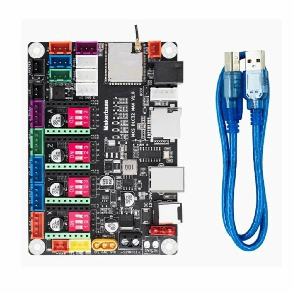 Контроллер ЧПУ 4 оси MKS DLC32 MAX плата расширения GRBL 32 бит