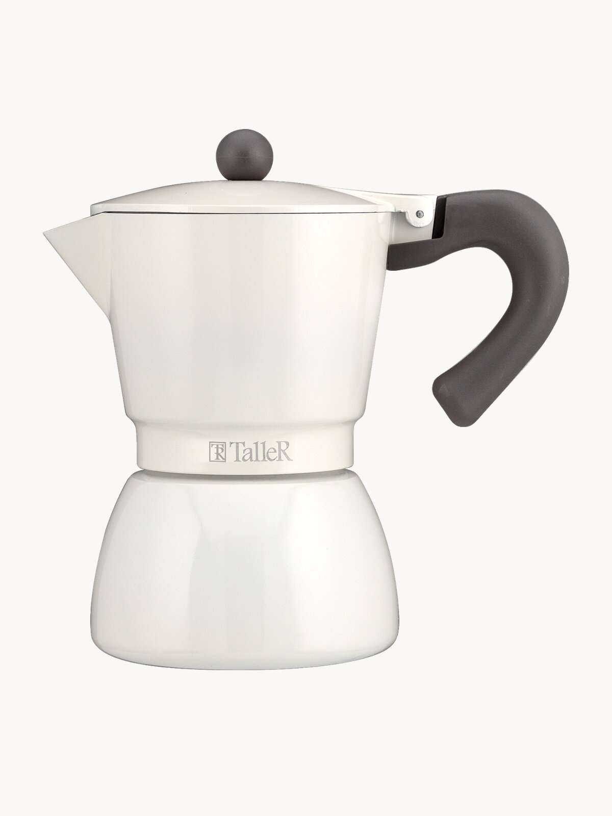 Кофеварка гейзерная TalleR TR-11324 Хюгге, 300 мл из литого алюминия с жаростойким покрытием