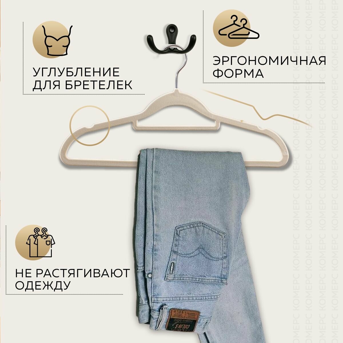 Вешалка плечики — фото 1