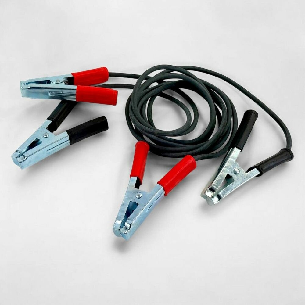 Провода пусковые 500 а - 4,0 м сварочный кабель 6мм