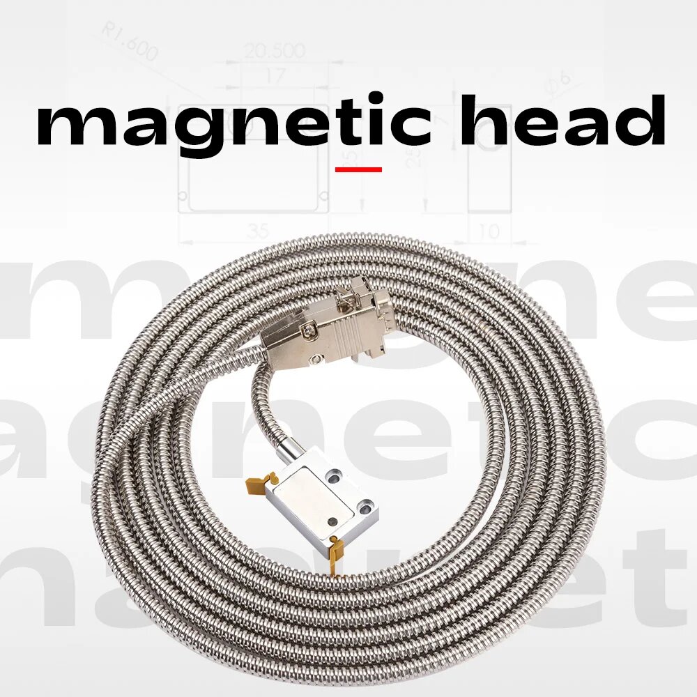 Магнитный считыватель YQLILGEN IP67 TTL DB9