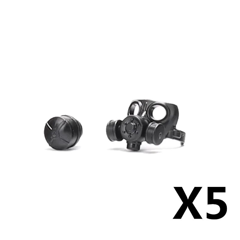 BRICKPANDA Газовые маски X5, черный, TK255-5PCS