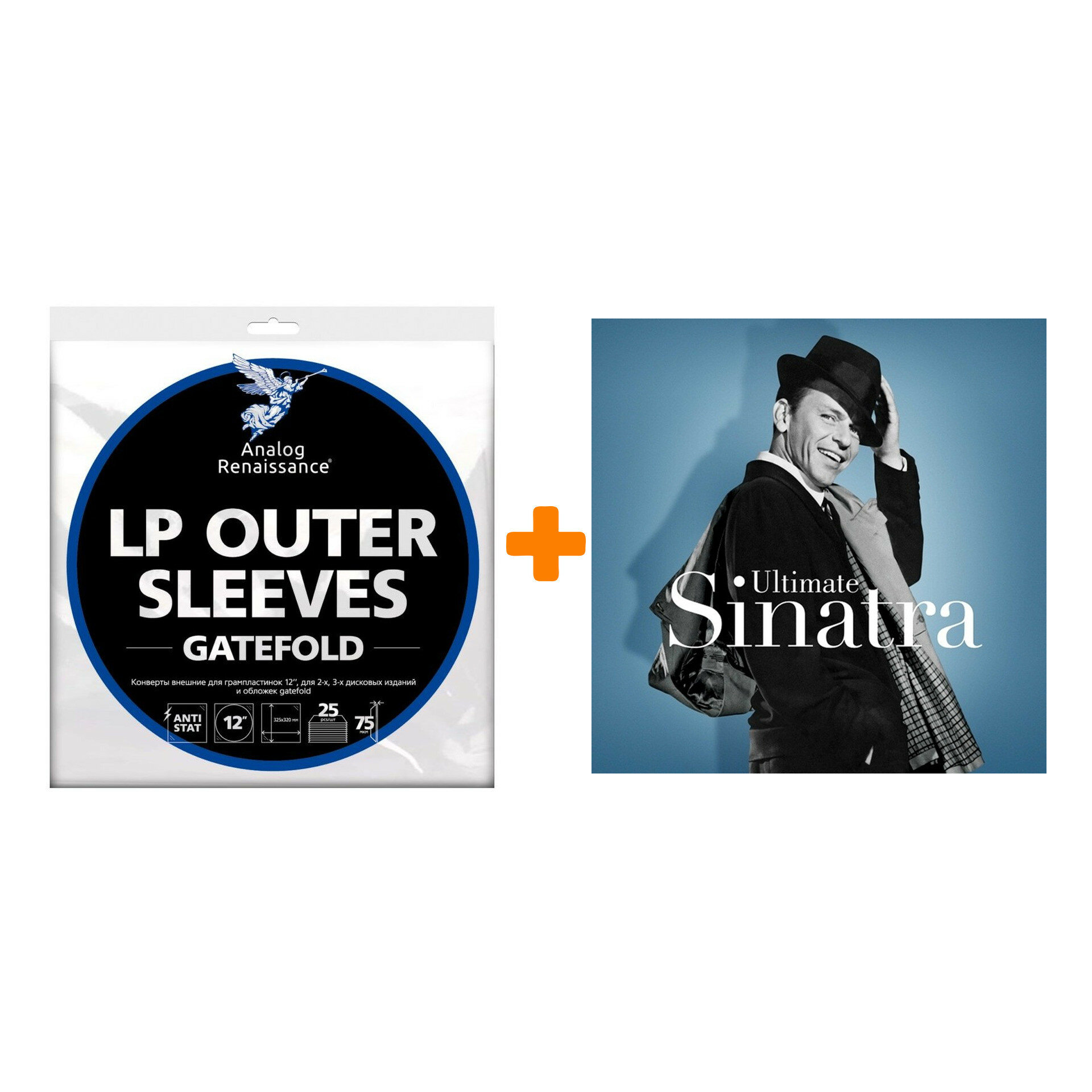 Sinatra Frank Ultimate Sinatra 2LP + Конверт внешний 12" Gatefold 25шт
