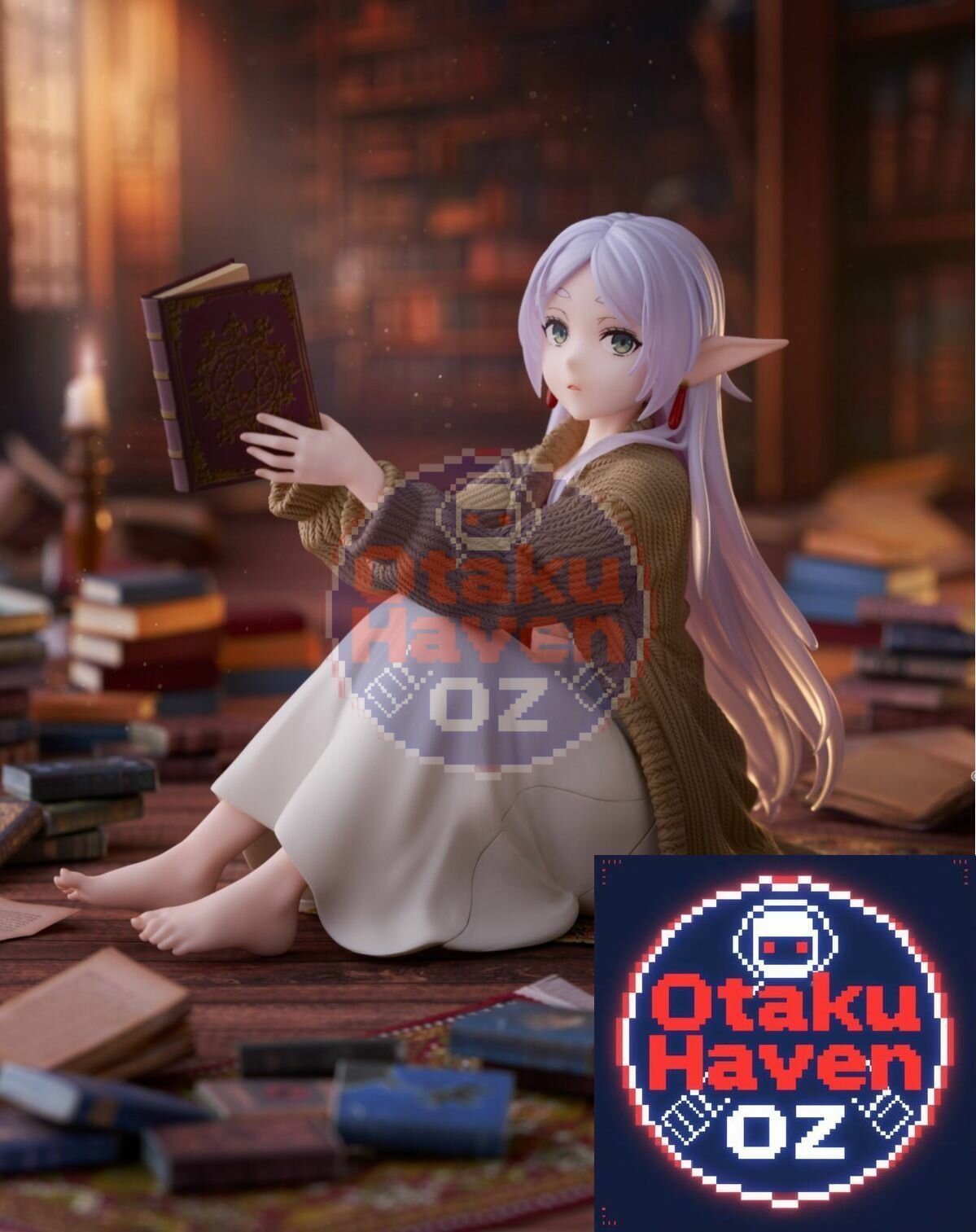 TAiTO аниме фигура/Frieren: Beyond Journey's End Desktop Cute Figure Frieren Home dress/ OZ