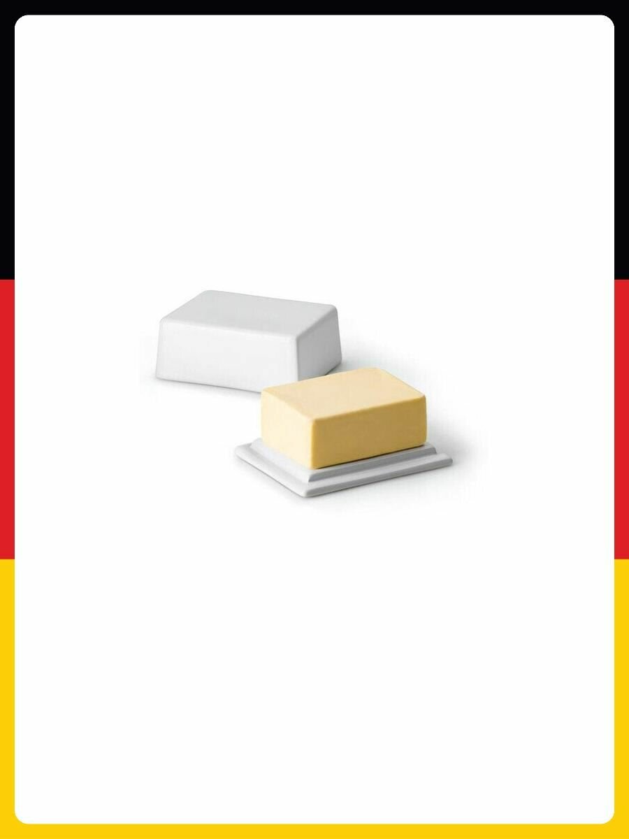 Масленка Continenta Butterdose3 белая