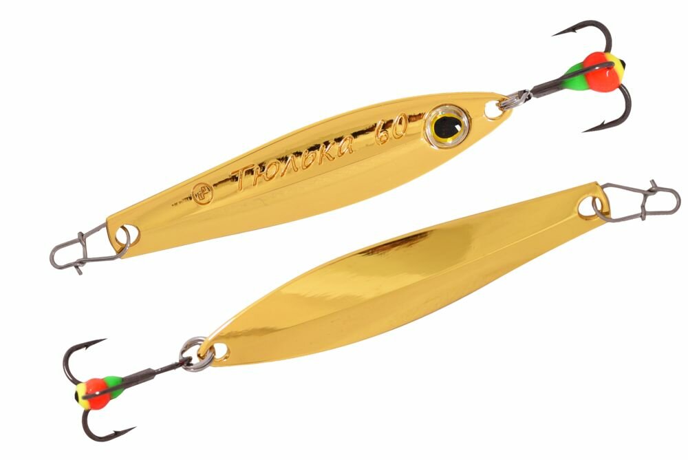 Блесна для зимней рыбалки вертикальная на щуку и судака EcoPro Тюлька 60 мм 11 гр G