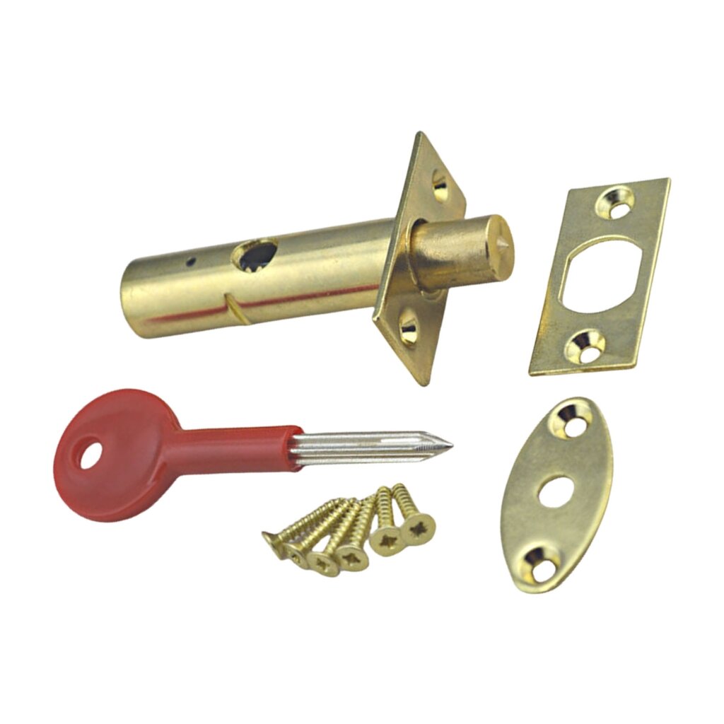Прочные Болты Безопасности Врезной двери из нержавеющей Стали и Латуни Звездообразный Ключ Входит В комплект поставки