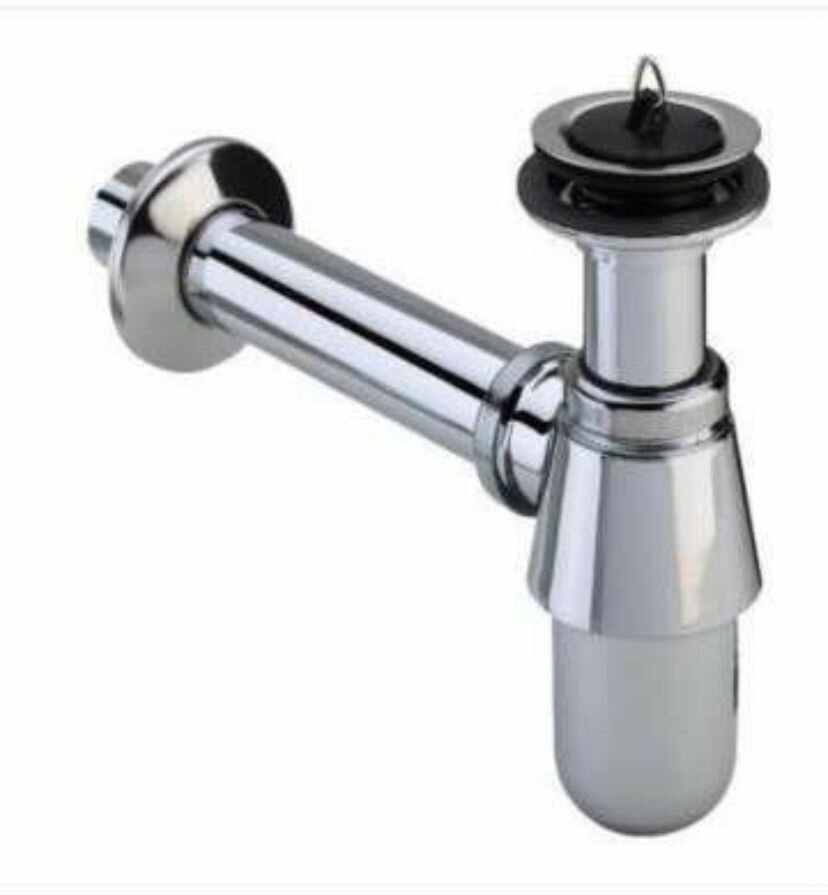 Сифон металлический хромированный для раковины VIEGA 102845