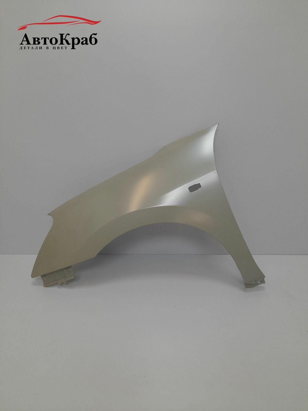 Крыло переднее левое металлическое под покраску для Ниссан Альмера 3 G15 2012 - 2018 г.