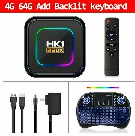 FANTECH HK1 RBOX K8 Android 13 ТВ бокс 64ГБ