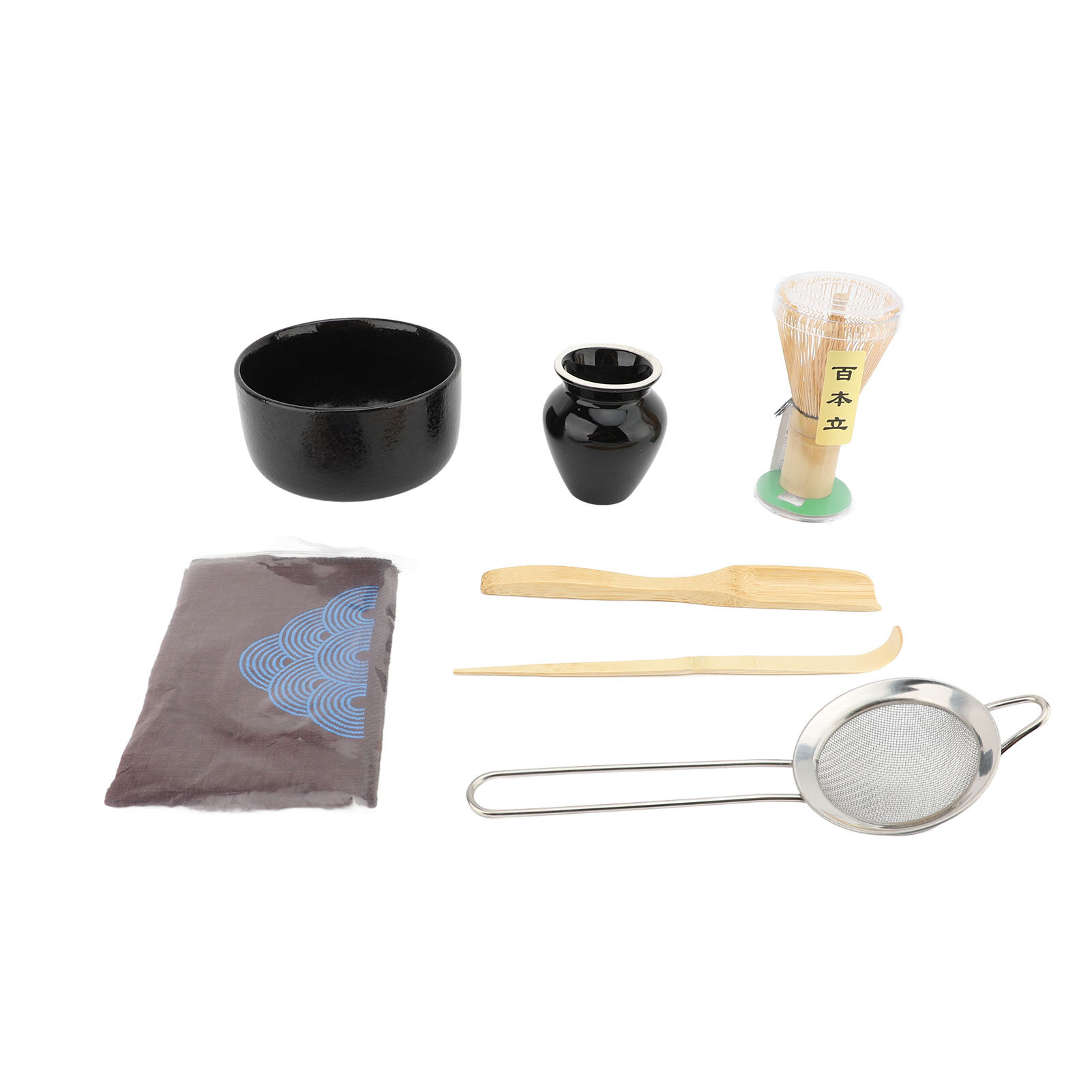 Инструменты для приготовления чая Матча миска ложки венчика полотенца держатель чай