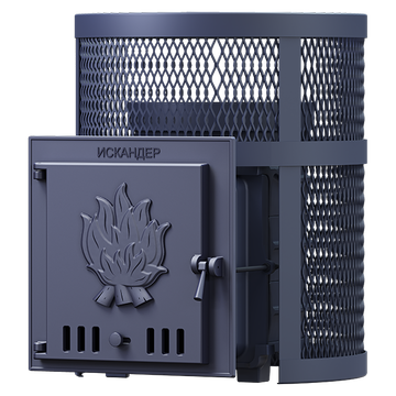 Печь банная Искандер 18 в сетке (Технолит)