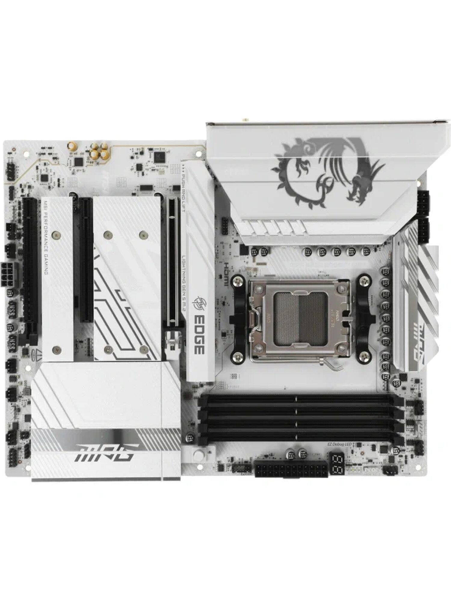 Материнская плата MSI MPG B850 EDGE TI WIFI, SocketAM5, AMD B850, ATX