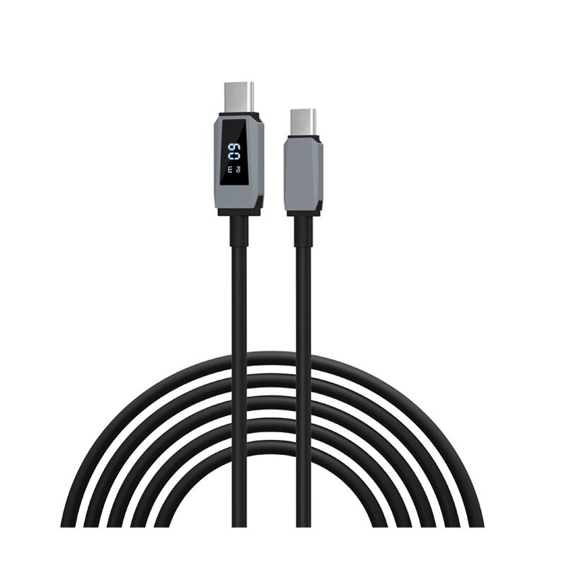 Линия быстрой зарядки Hongda PD подходит для Huawei быстрой зарядки 60W двойной кабель передачи данных мобильного