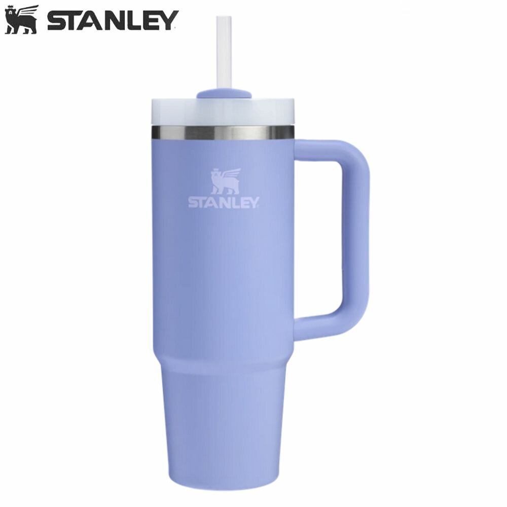 Термокружка Stanley Quencher H2.0 с трубочкой 0,887L Гортензия