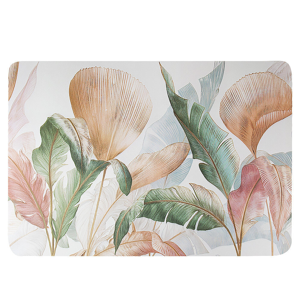 Салфетки на стол сервировочные набор 4 шт. 43х28см, растения, Nouvelle