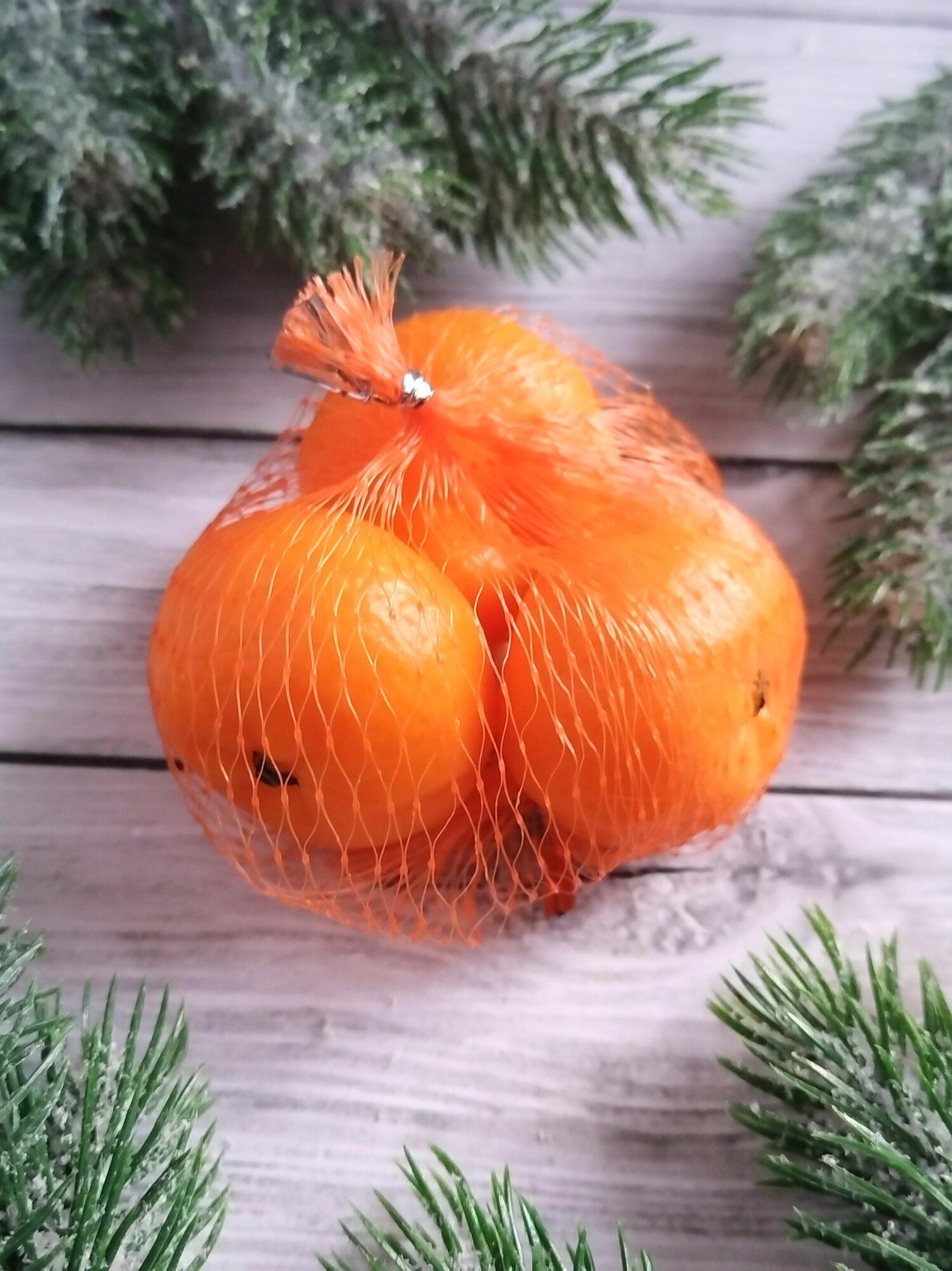 Сувенир мыло ручной работы мандарины в сетке