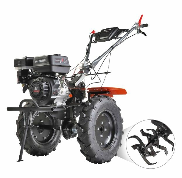 Мотоблок бензиновый PATRIOT Nevada 9