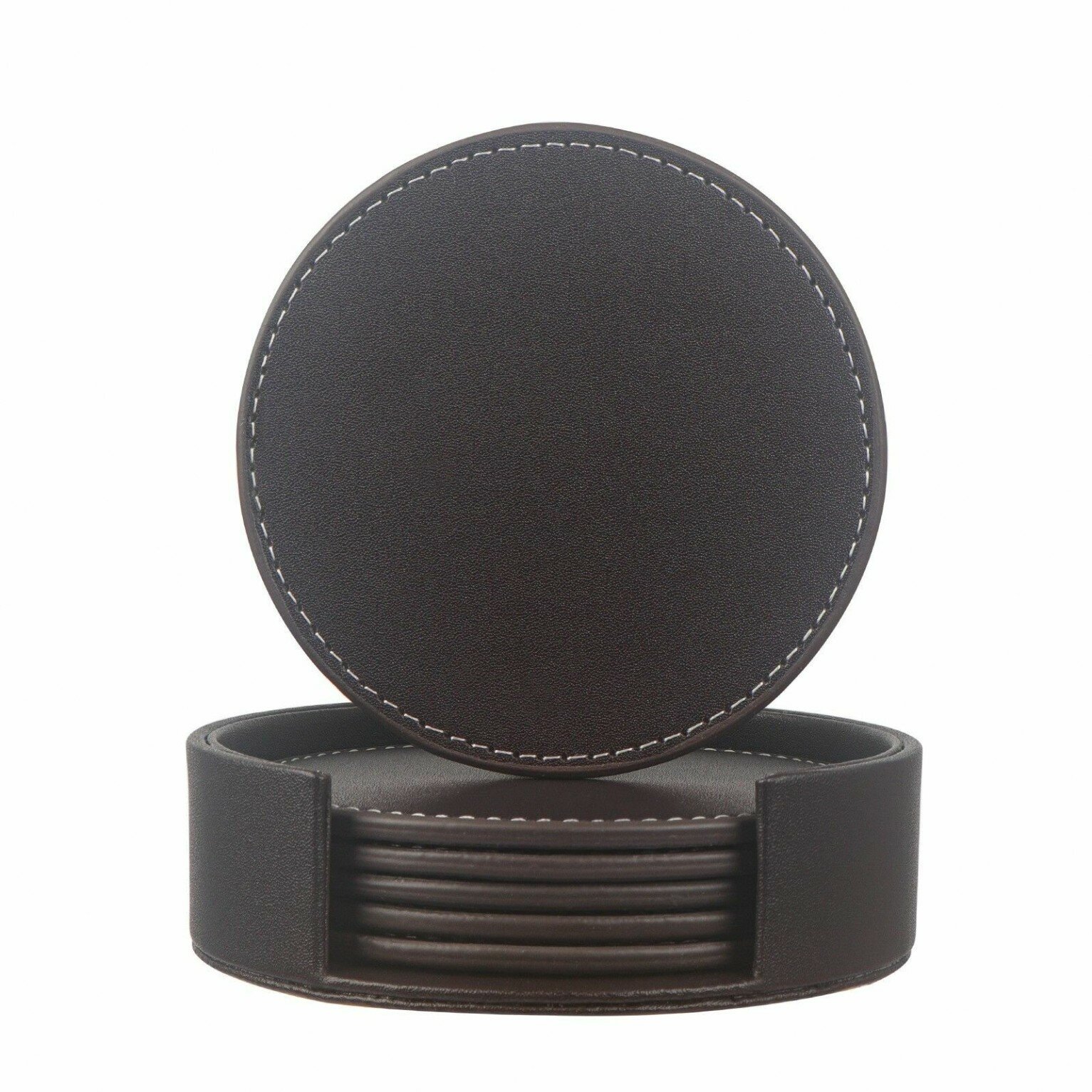 Эксклюзивная подставка выполнена из кожи