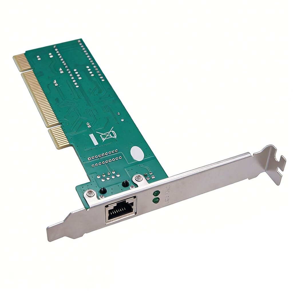 Адаптер сетевой карты Gigabit Ethernet RTL8169SC чип PCI Internet Ethernet