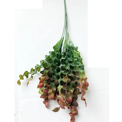 Искусственное растение в скандинавском стиле для декора стен, зеленый плющ, висячая орхидея, подвесная корзина, висячая