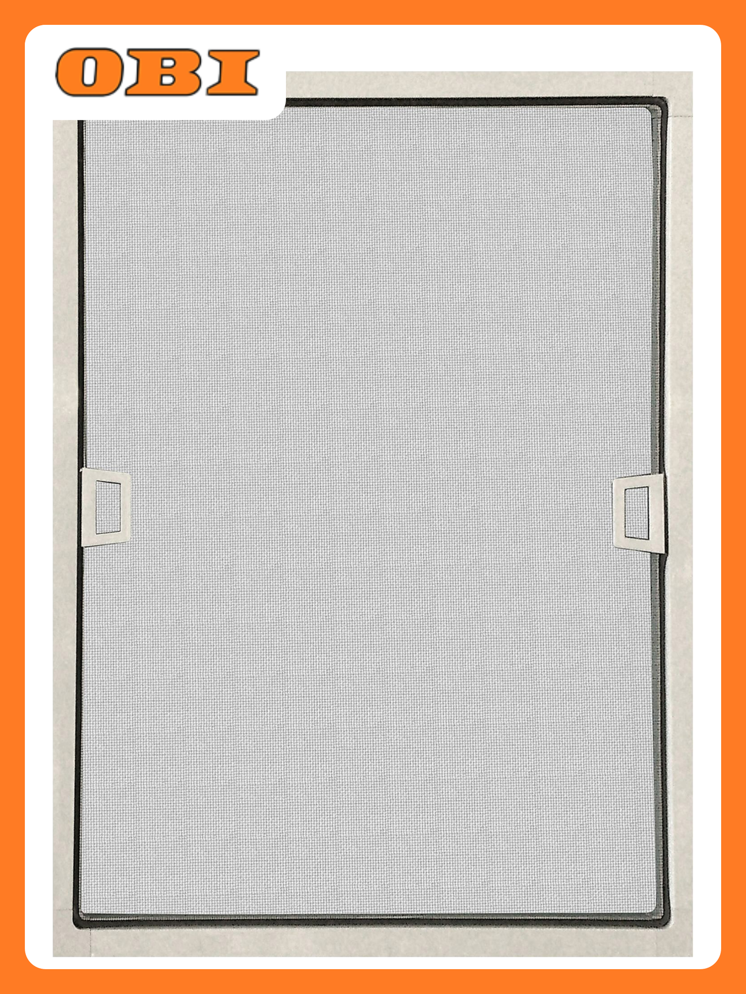 Готовая москитная сетка 520х420 мм к окну 600х500 мм петли