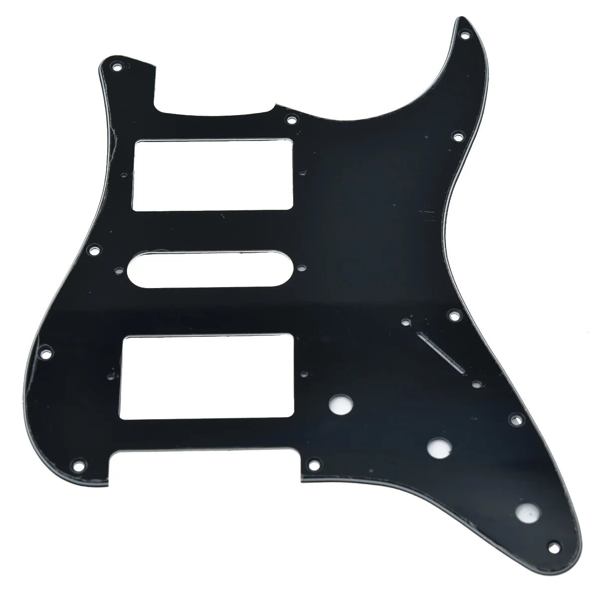 Накладка для гитары KAISH Black 3 Ply Sqr Hole HSH