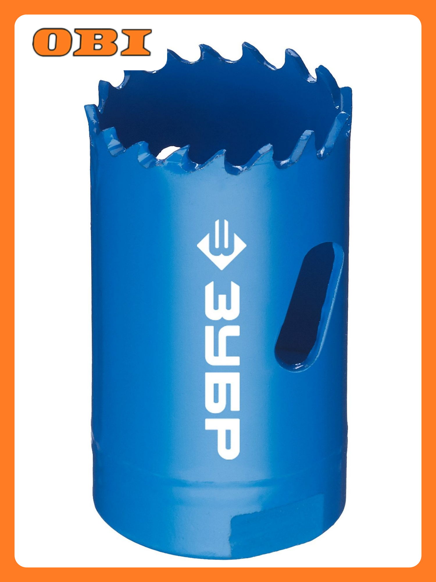 Коронка ЗУБР, биметаллическая, для металла, дерева и пластика, 35мм