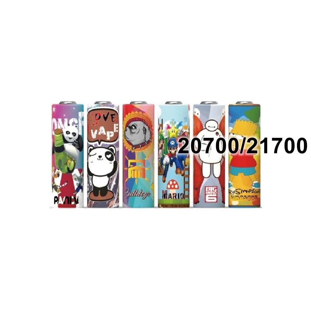 Термоусадочная трубка для аккумуляторов 18650/21700 Battery Wraps