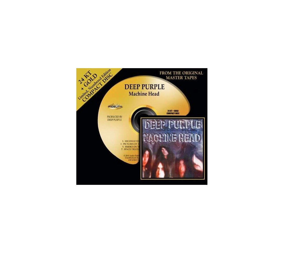 Диск Deep Purple - Machine Head (Limited Edition/24 Karat Gold-HDCD) (1 CD)