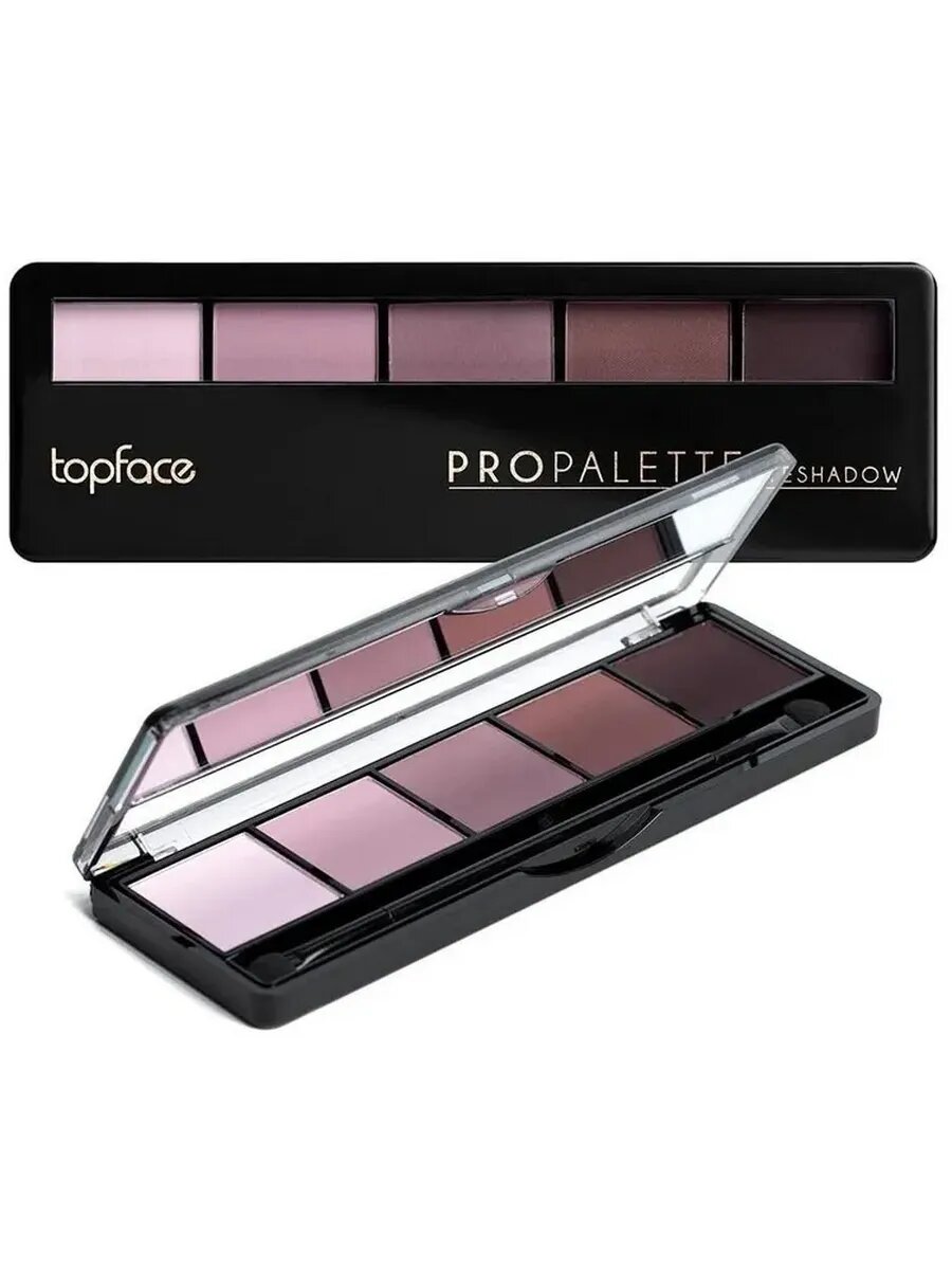 Тени для век Topface Pro Palette Eyeshadow, Палетка теней для глаз, 017