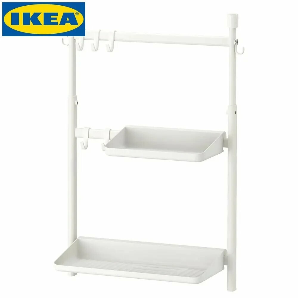 IKEA Рейлинг для кухни, 3 см х 45.7 см х 55 см х 8 предм.