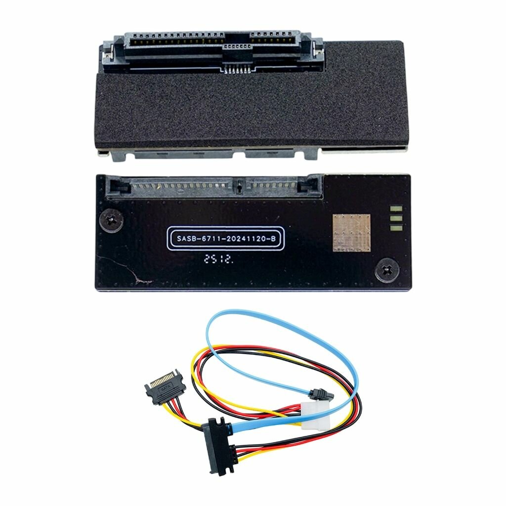 Кабель-адаптер для жесткого диска SATA 22PIN revolution SAS 29PIN