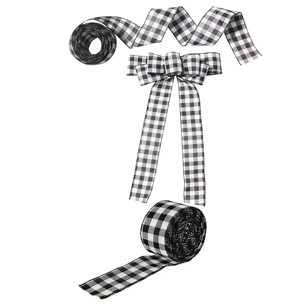 Черно-Белые И Красно-Черные Шахматные Ленты, Для Рукоделия, 3Шт, 300Х5См