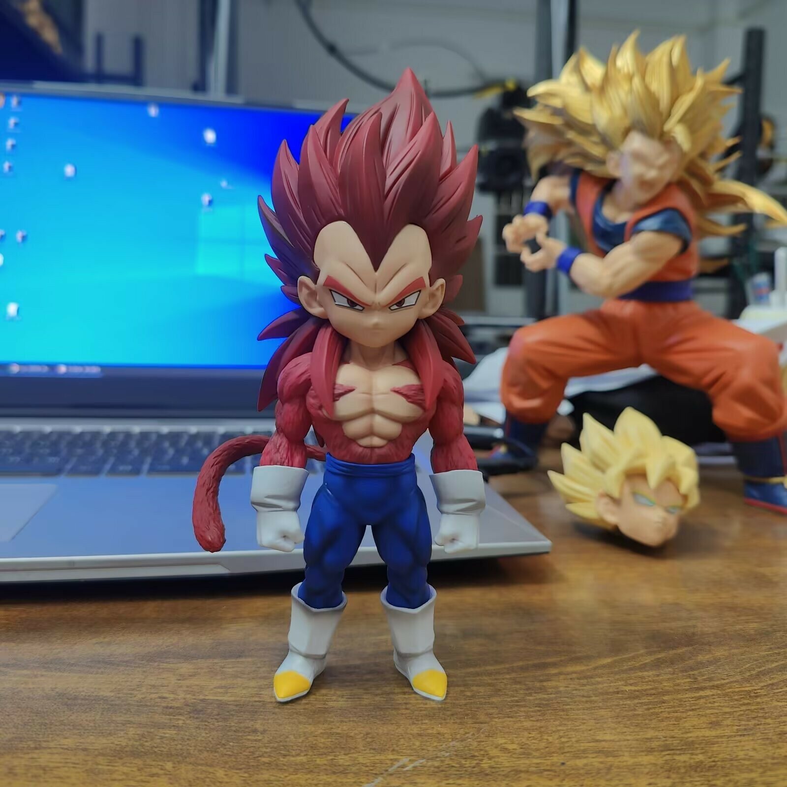 Фигурка Супер Сайян 4 Вегета из Dragon Ball, фигурка Гоку Супер Сайян Сон Гоку в коробочном наборе