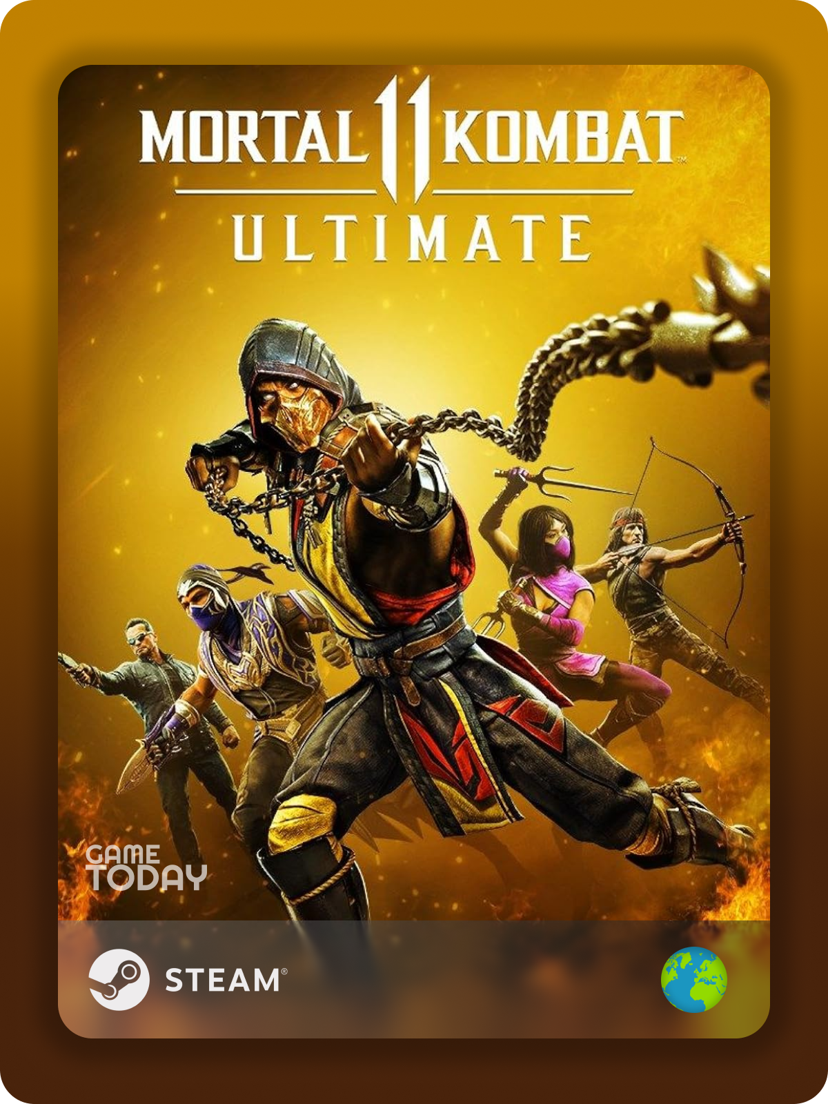 Mortal Kombat 11 Ultimate Edition | Игра в Steam | PC | Ключ | Регион активации Все страны