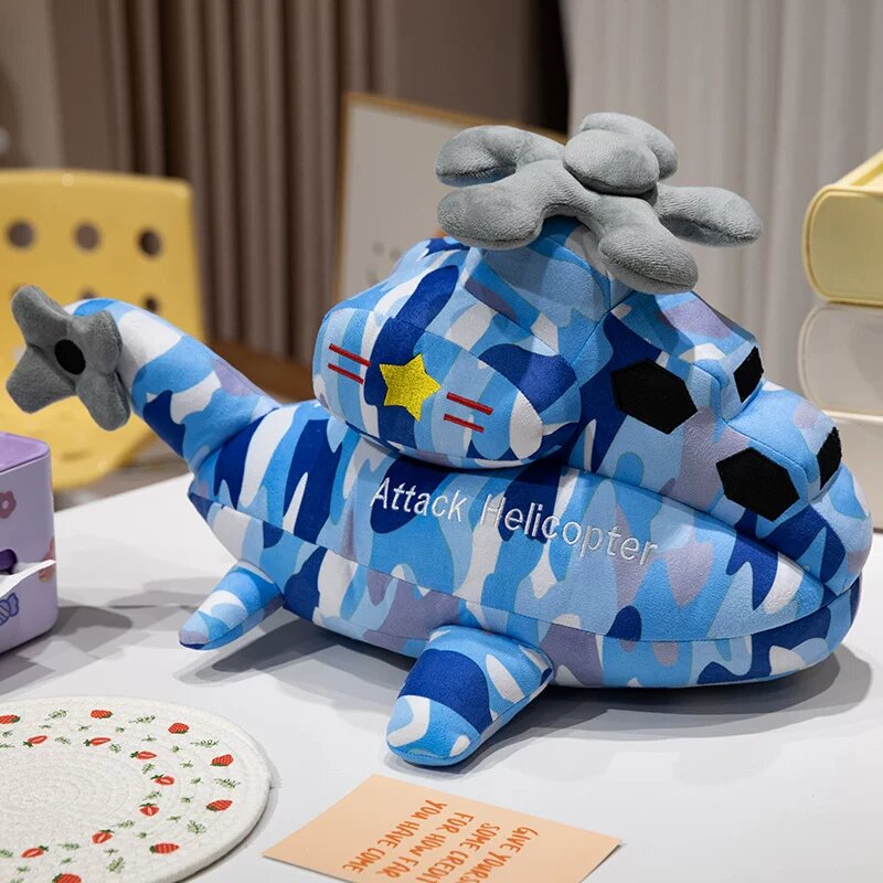 Синяя плюшевая игрушка-самолет, высота 70 см, мягкая ткань для детей, отличный подарок мальчикам, незаменимый в игре