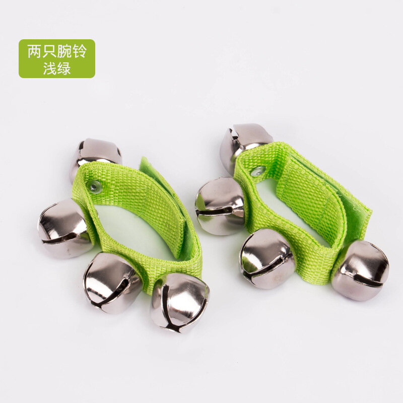 Наручный колокольчик, детский музыкальный инструмент Орфа, ручная погремушка, обучающие пособия для малышей, реквизит