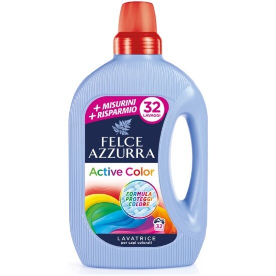 Гель для стирки Felce Azzurra Active Color, 1.595 л