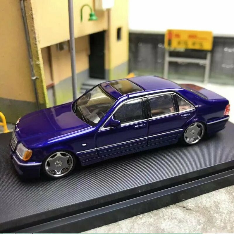 SW 1:64 Mercedes-Benz S600 W140 Легковая модель автомобиля
