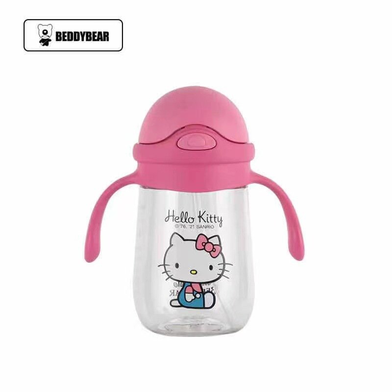 Чашка с медвежьей школой чашка Tritan летнее лето для мужчин и женщин детский сад герметичная вода чашка соломка